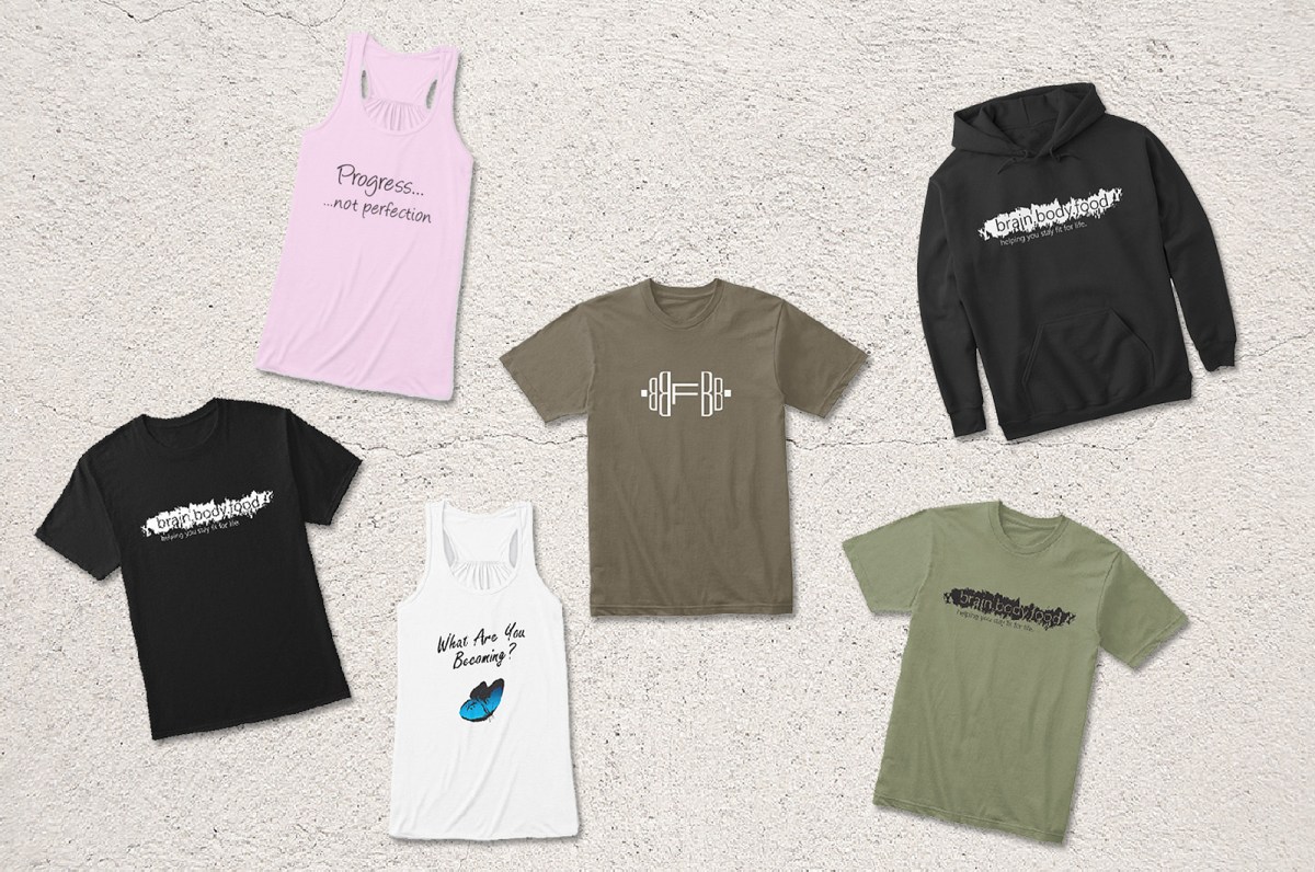 We’ve Got Merch! – Brain. Body. Food.